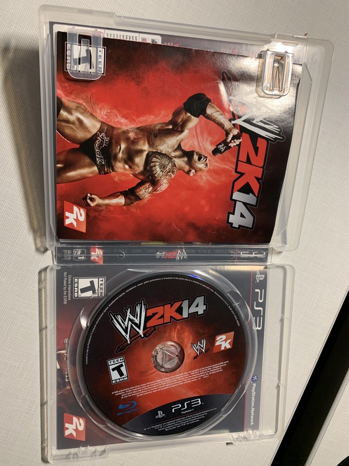 WWE 2K14 (Sony PlayStation 3 PS3 2013) Complete Tested Works ...