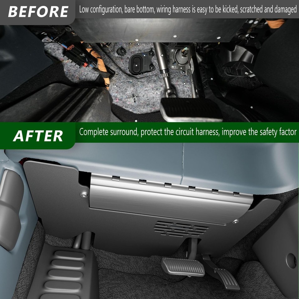 For 2022-2025 Ford Maverick Dash Board Bottom Protector Dashboard Panel ...