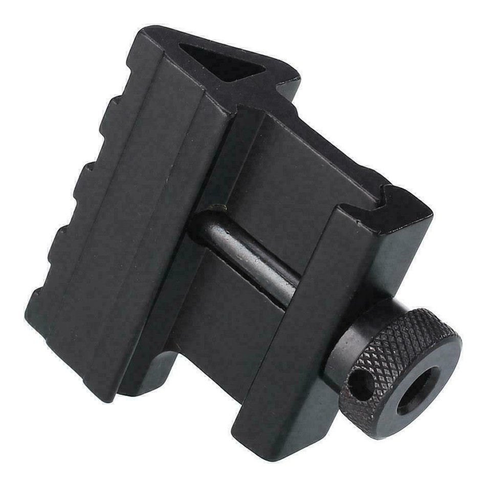45 Degree Offset Angle Rail Mount Base 20mm Picatinny Laser Sight Rifle ...