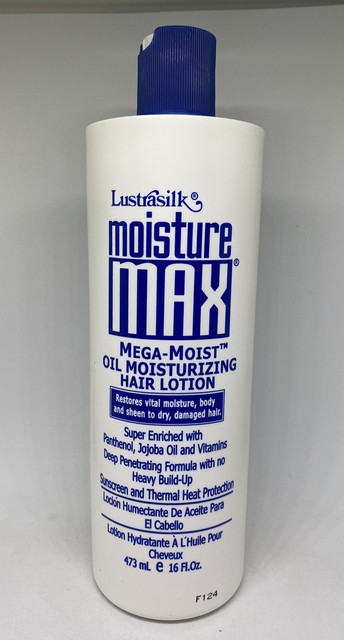 Lustrasilk Moisture Max Mega Moist Oil Moisturizing Hair Lotion 16 Oz ...
