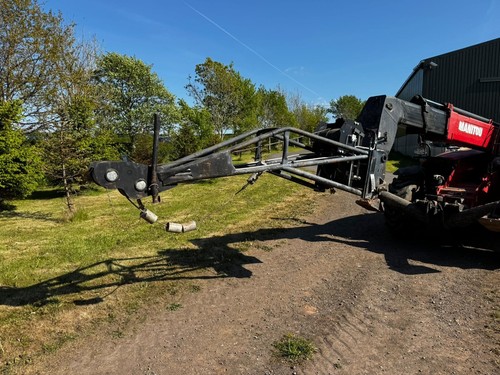 Manitou Jib with Crane. (NO VAT) | eBay UK