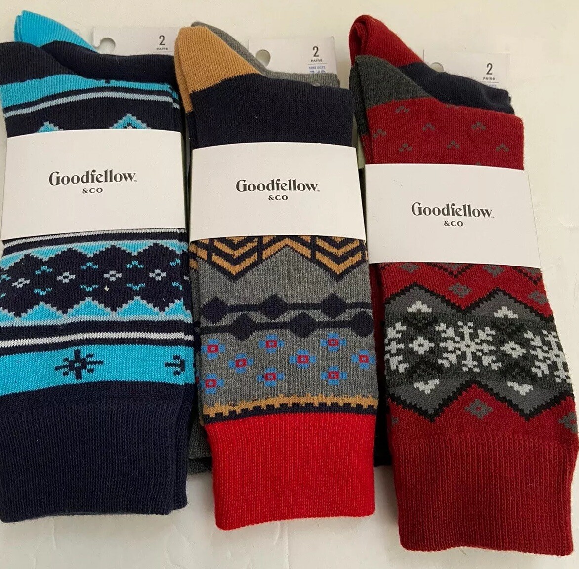Goodfellow & Co Men's Crew Socks Various Neutral Colors Groomsmen - Lot ...