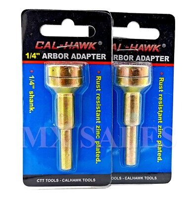 (QTY-2) 1/4" Shaft Arbor for Metal Cut-off Disc Cutoff Wheel | eBay