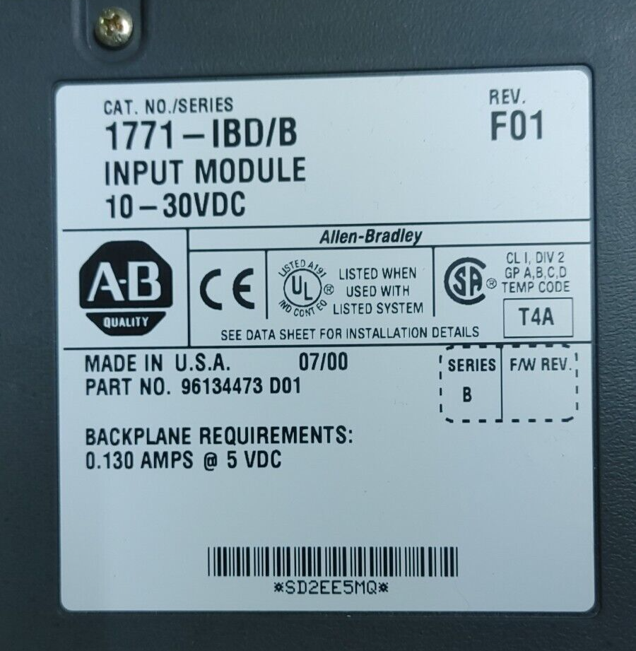 1771-IBD/B INPUT MODULE 10-30VDC NEW!! QUANTITY!! WOW!! | eBay