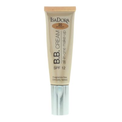 Isadora BB Cream 20 Bronzer SPF 12 All-In-One Make-Up 35ml For Women | eBay
