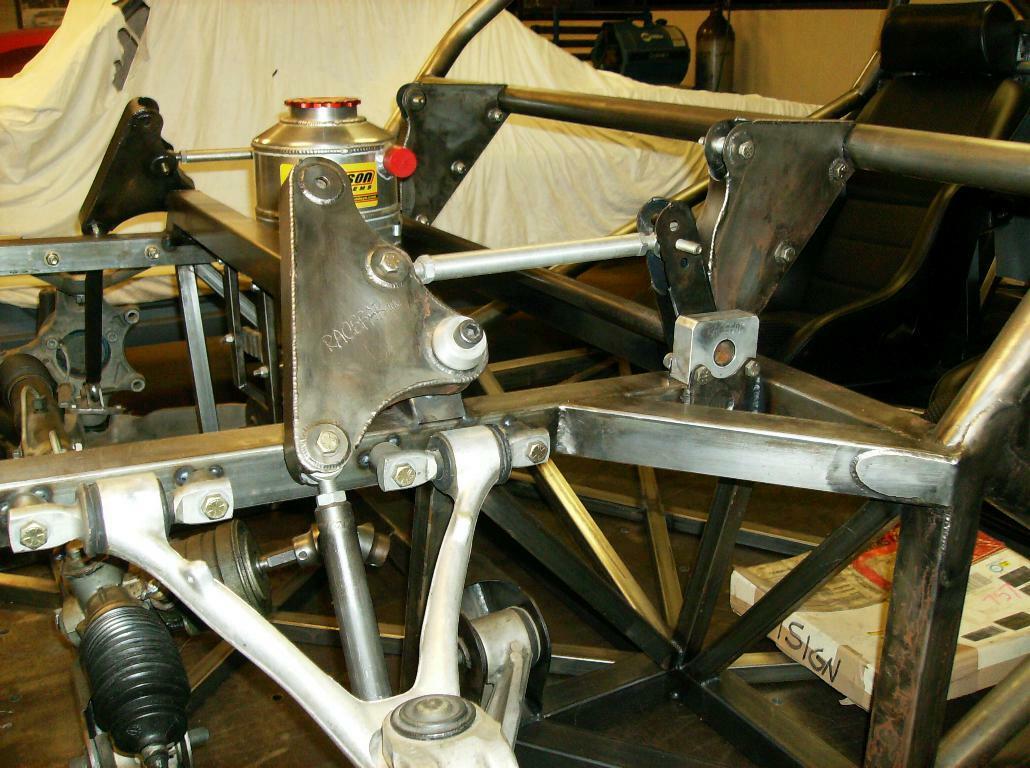 Corvair Mid-Engine with C5 Corvette Suspension Chassis Plans Blueprints ...