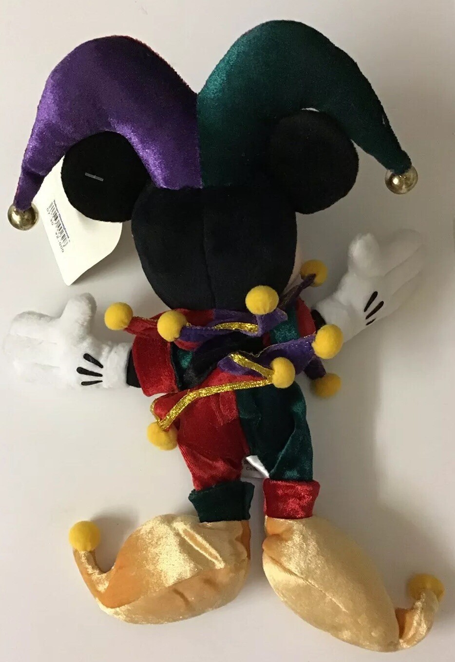 Disney Tokyo Disneyland Mickey Mouse Jester 15 Years Collectible 12 ...