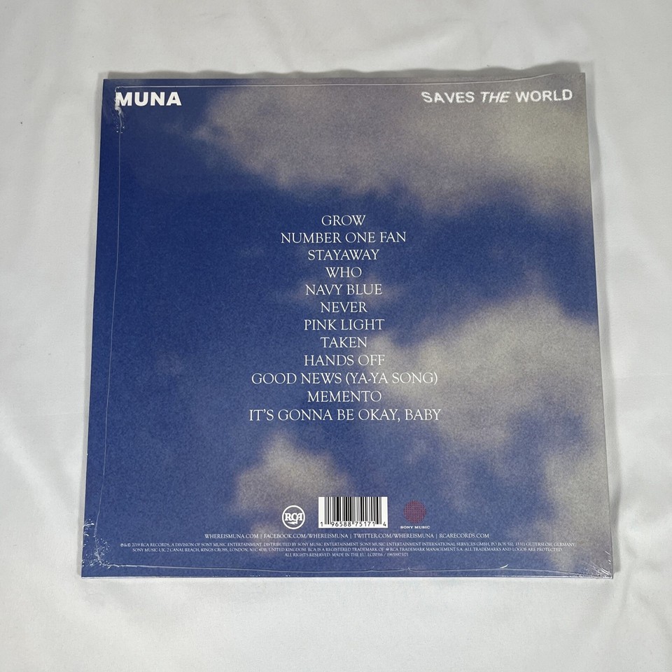 MUNA - Saves the World - Graffiti Records Import - Raspberry Vinyl LP - New | eBay
