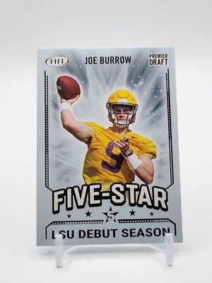 Joe Burrow ROOKIE CARD "Five-Star" 2020 SAGE Hit #91 LSU (RC) | eBay