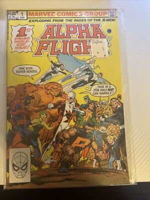 Marvel Comics - Alpha Flight #1 July 1983 - Tundra - Marrina - Puck ...