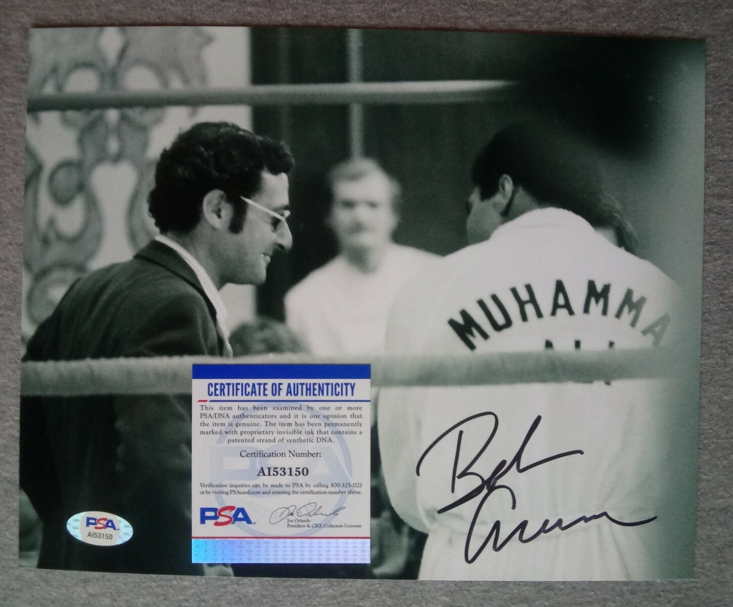 Muhammad Ali Autographed Memorabilia | Signed Photo, Jersey ...