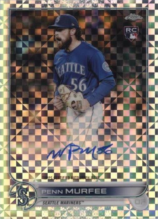 2022 Topps Chrome Update Series - Autographs Penn Murfee #AC-PMU X ...