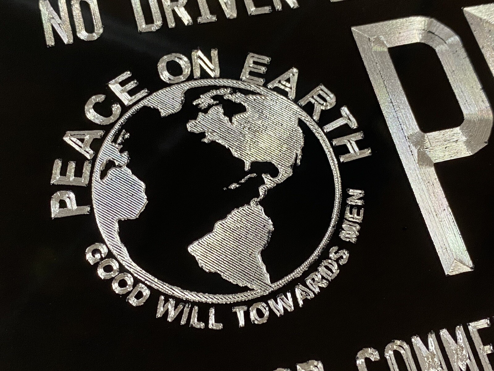 Engraved PRIVATE No Driver License Insurance Required Car Tag License ...