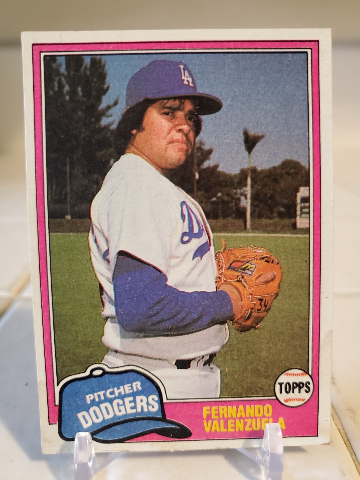 1981 Topps Traded FERNANDO VALENZUELA Rookie Card #850 Los Angeles ...