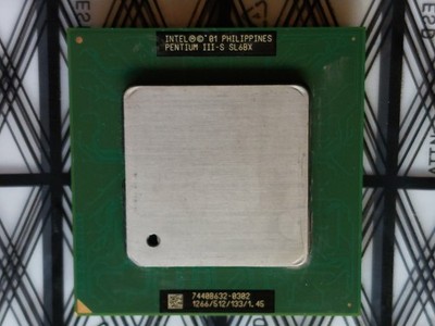 Intel SL6BX Pentium III-S Tualatin 1.266 GHz 512/133 Socket 370 CPU | eBay