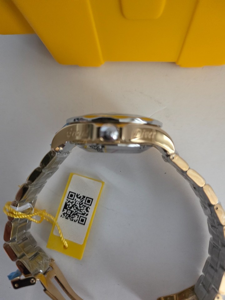 Spec GIFT For Him Invicta 18k Gold & Silver Automatic Grand Diver NWT ...