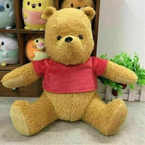 Disney Christopher Robin Winnie Pooh Bear Plush Toy 35cm | eBay