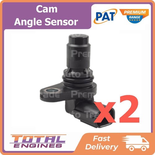 2x PAT Premium Cam Angle Sensor fits Toyota Hilux TGN121R 2.7L 4Cyl 2TR ...