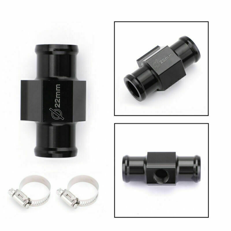 22mm Water Temperature Joint Pipe Sensor Gauge Radiator Hose Adapter ...
