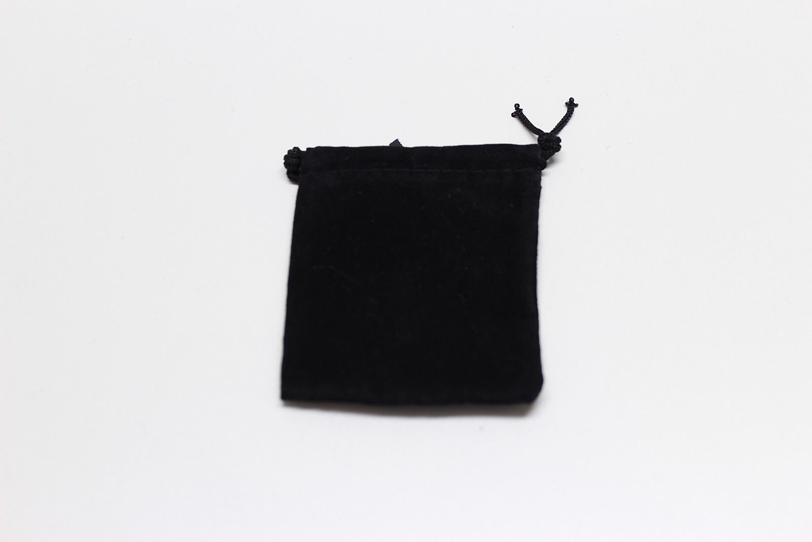 10 - BLACK VELOUR DRAW STRING BAGS POUCHES FOR COIN 2x2 FLIP HOLDERS ...