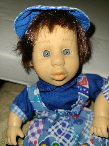 VTG Gi-GO Bean Bag Kids Expression duck pucker, smile Face Baby Dolls ...