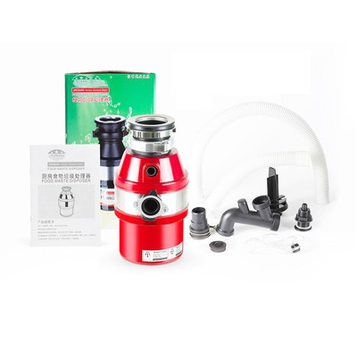 220V Kitchen Food Waste Processor Disposer Garbage Disposal Crusher ...