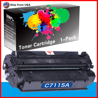 1PK C7115A 7115A 15A Toner Cartridge Laser Jet 1000 1220 3330 MFP ...