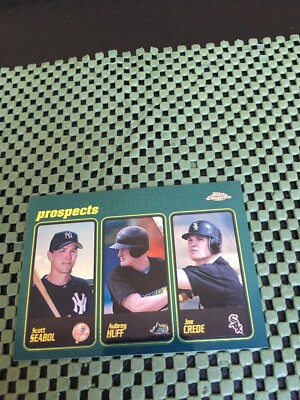 2001 Topps Chrome #298 Joe Crede/Aubrey Huff/Scott Seabol Prospects | eBay
