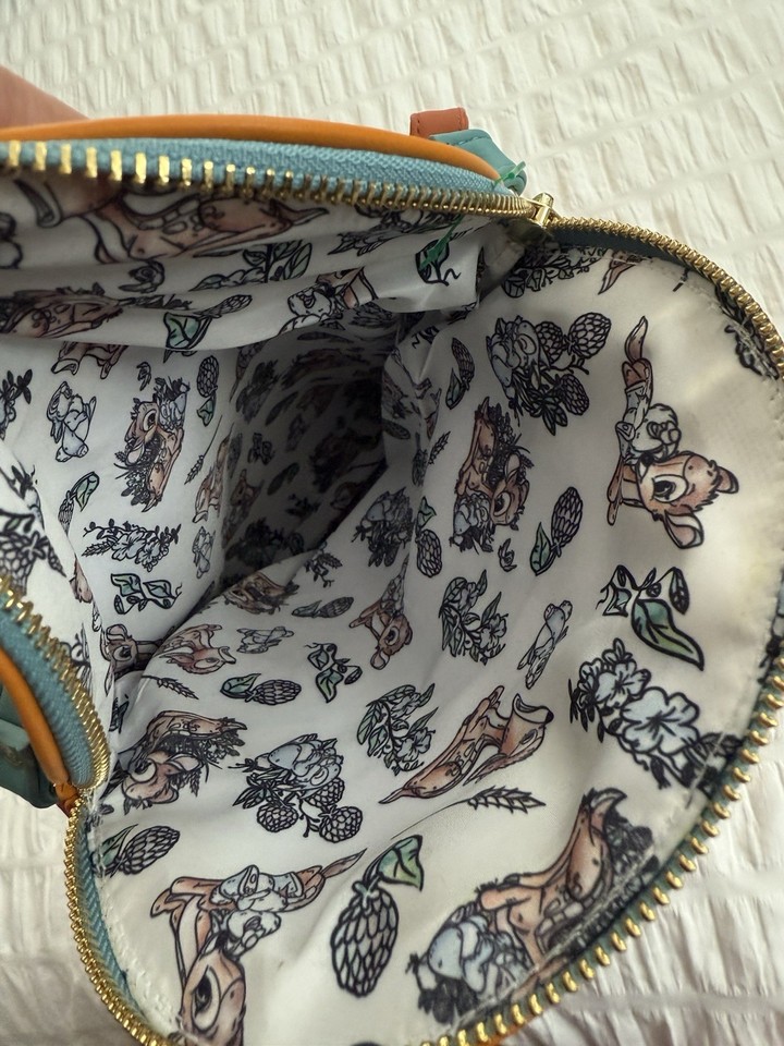 Loungefly Disney Bambi & Thumper Floral Forest Crossbody Bag Purse | eBay