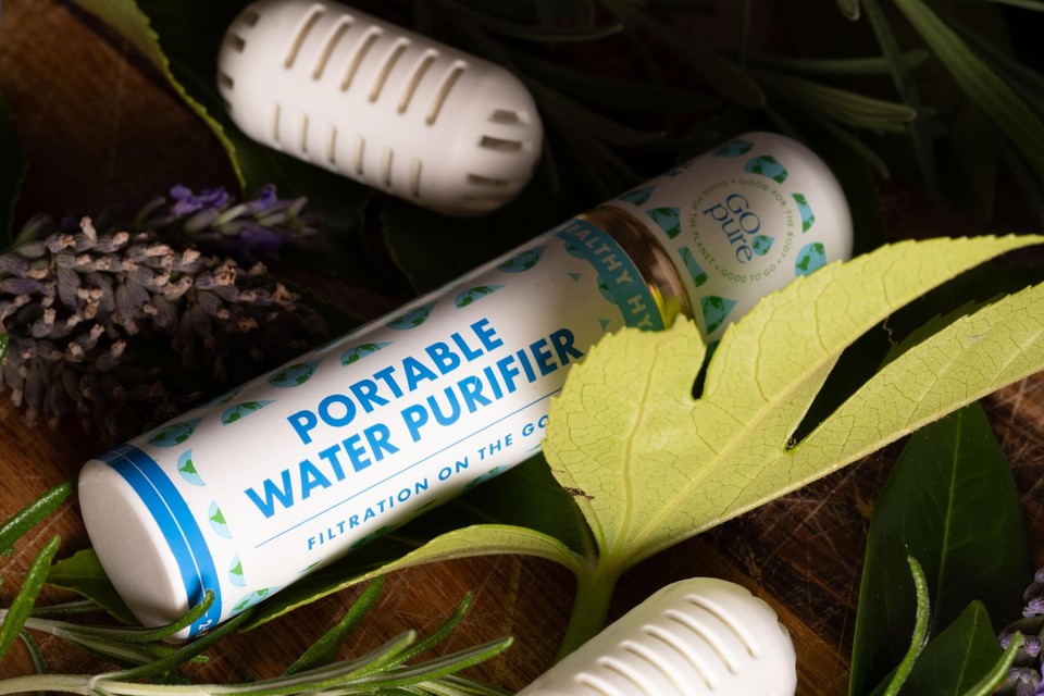 PURIBLOC GOpure Water Purifier, Portable Water Filter, Pod Water Filter ...