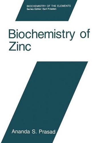 Biochemistry of Zinc by Ananda S. Prasad (English) Paperback Book ...
