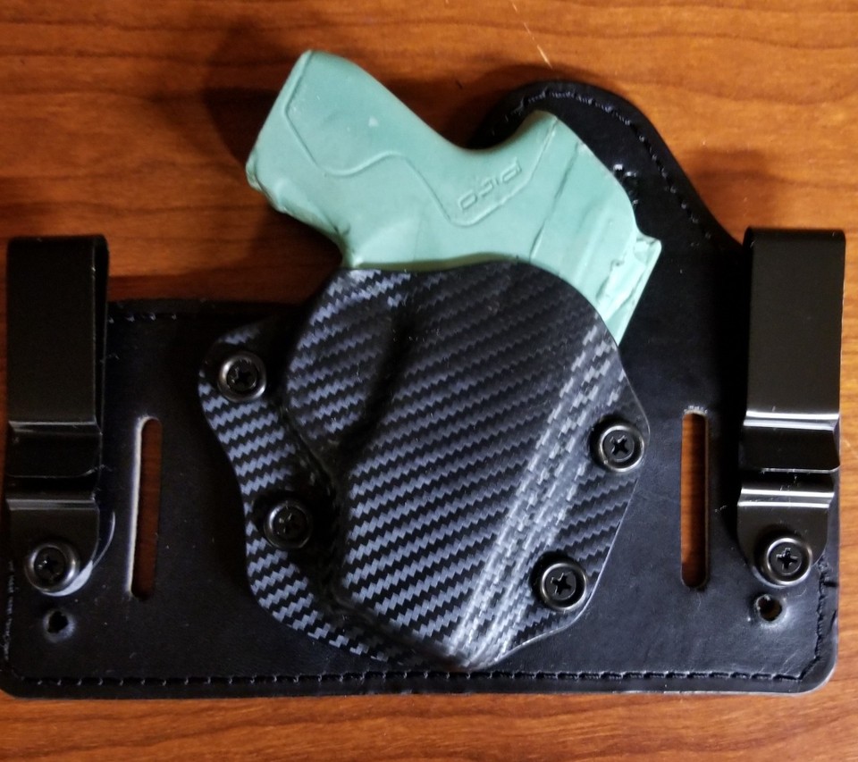 FITS SIG SAUER MODELS IWB & OWB TUCKABLE HYBRID HOLSTER KYDEX / LEATHER ...