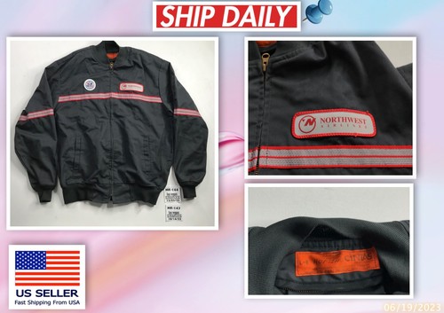 Official Vintage Northwest Airlines Employee Jacket CINTAS Made USA ...