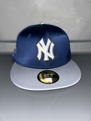 NEW ERA MENS NEW YORK YANKEES 2000 WS PATCH 59FIFTY FITTED HAT SIZE 6 7 ...