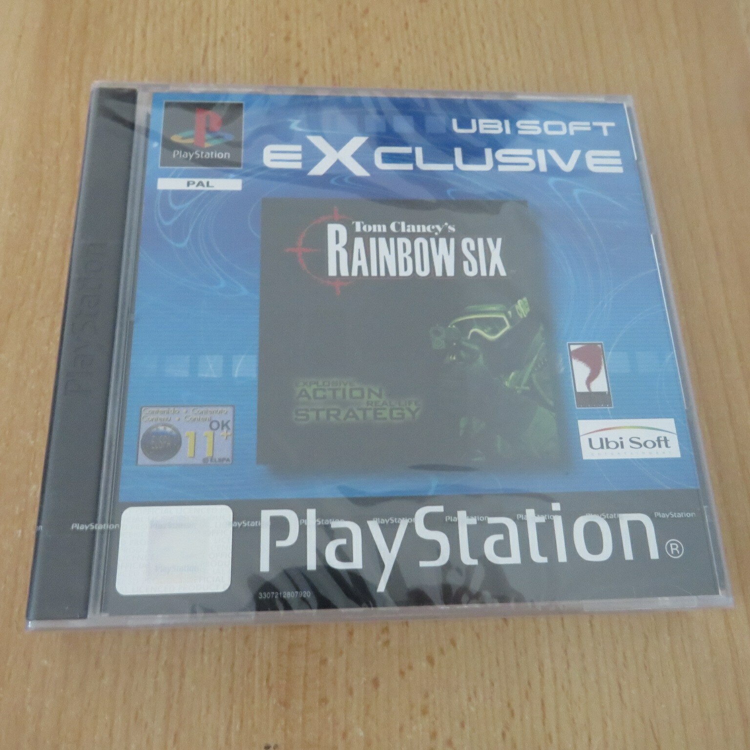 Tom Clancy's Rainbow Six Ps1 PlayStation 1 PAL Game - Boxed Ubisoft ...
