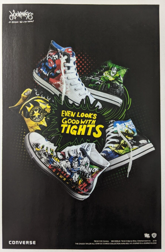 Journeys Converse DC The Event Print Ad Shoe Poster Art PROMO Original ...