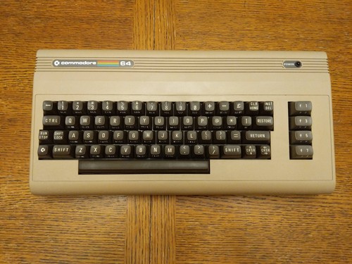 VINTAGE Commodore 64 w/ Power Supply - Powers on, Untested - FANTASTIC ...