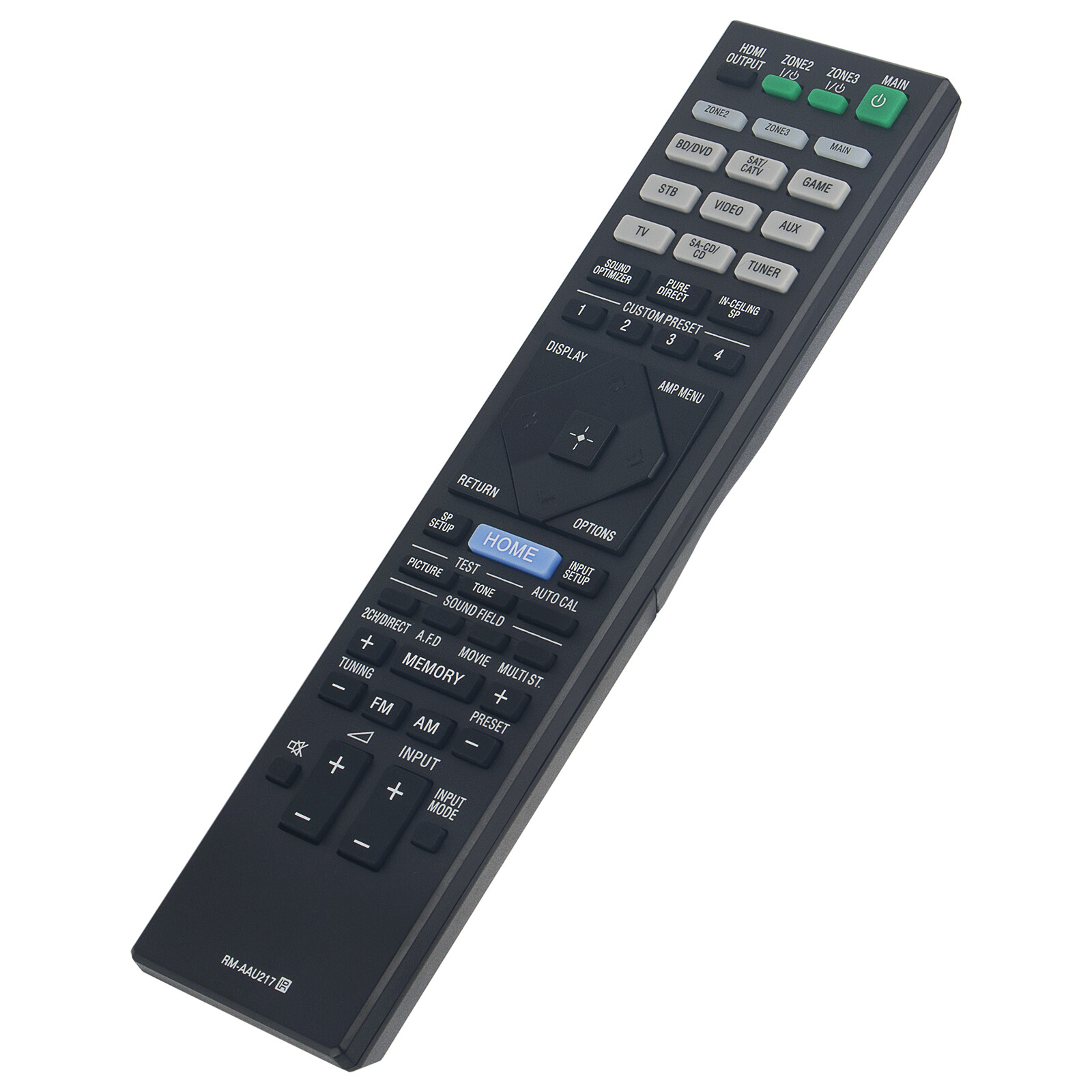 RM-AAU217 Remote Replace for Sony Receiver STR-ZA1100ES STR-ZA2100ES ...