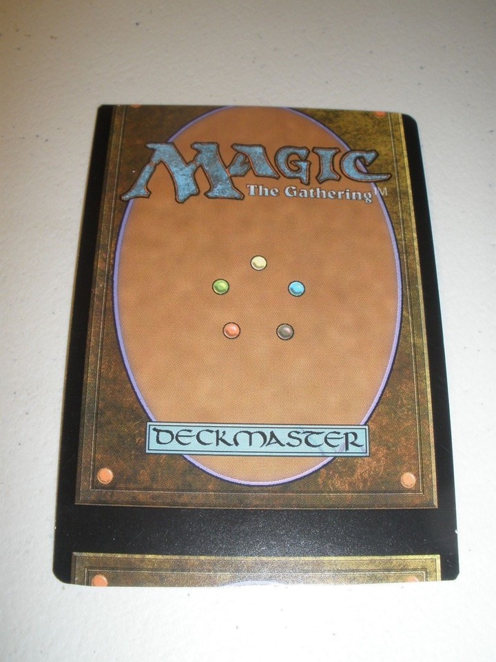 MTG Magic Miscut Misprint Fell the Mighty / Kindred Boon x1 Commander ...