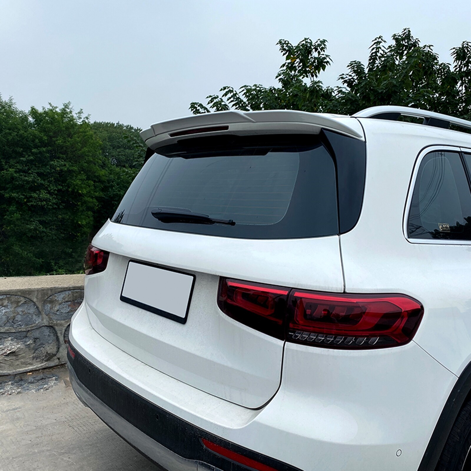 Rear Trunk Spoiler Lip Wing Fit For Mercedes Benz GLB X247 2020 2021 ...