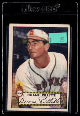 1952 Topps #82 Duane Pillette | eBay