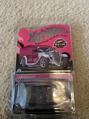 Hot Wheels 2022 Red Line Club RLC Exclusive Blown Delivery Pink CARD ...