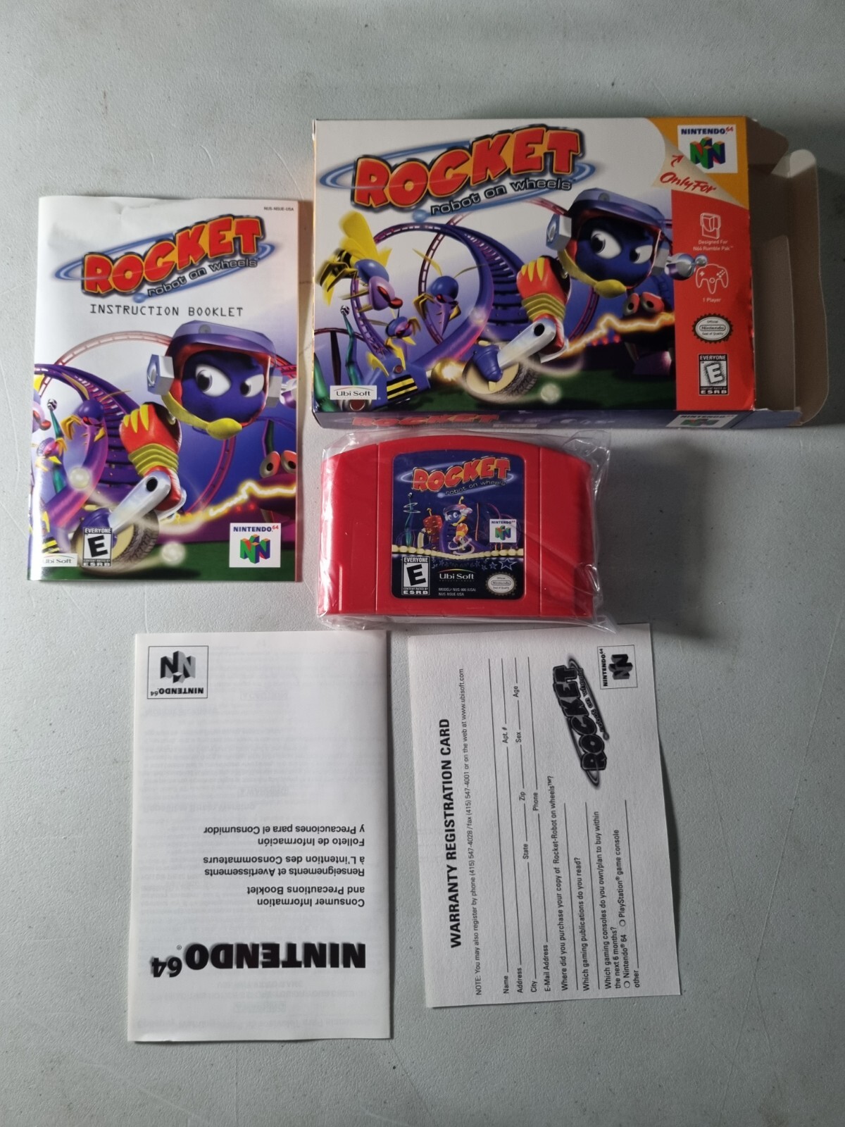 Rocket: Robot on Wheels Nintendo 64 - Prix - Photo - Présentation