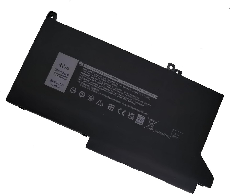 42Wh DJ1J0 Battery For Dell Latitude 12 7000 7280 7480 451-BBZL PGFX4 ...