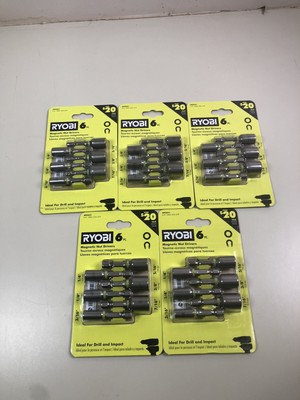 RYOBI Impact Rated Magnetic Nut Driver Set (6-Piece) AR2031 (5 Pack ...