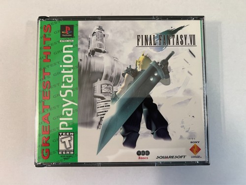 Final Fantasy VII (PlayStation 1, 1997) - Complete 711719416326 | eBay
