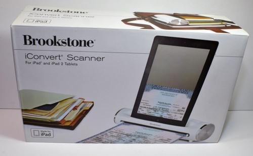 NIB Brookstone iConvert Scanner for Apple iPad and iPad 2 Tablets ...