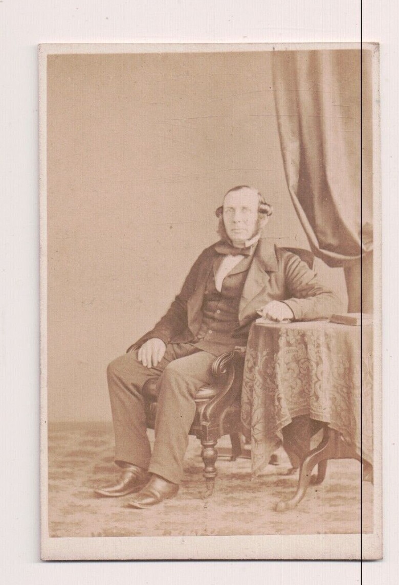 Vintage CDV Thomas Anson, 2nd Earl of Lichfield member of Parliament ...