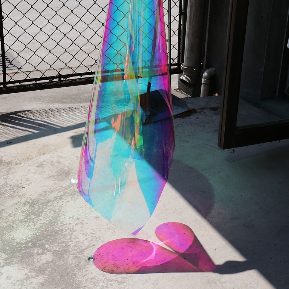 Rainbow Effect Dichroic Iridescent Rainbow Sticker window film Width ...