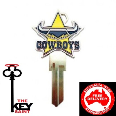 North Queensland Cowboys 3D NRL Lockwood LW4 House Key - Ltd Stock ...